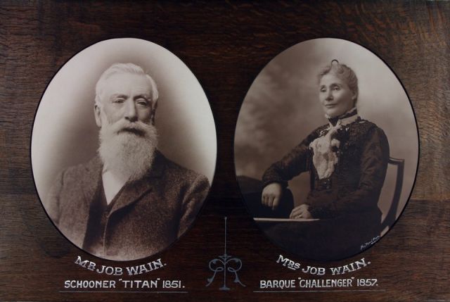 Job and Catherine Wain (née Jenkins) | Toitū Otago Settlers Museum ...